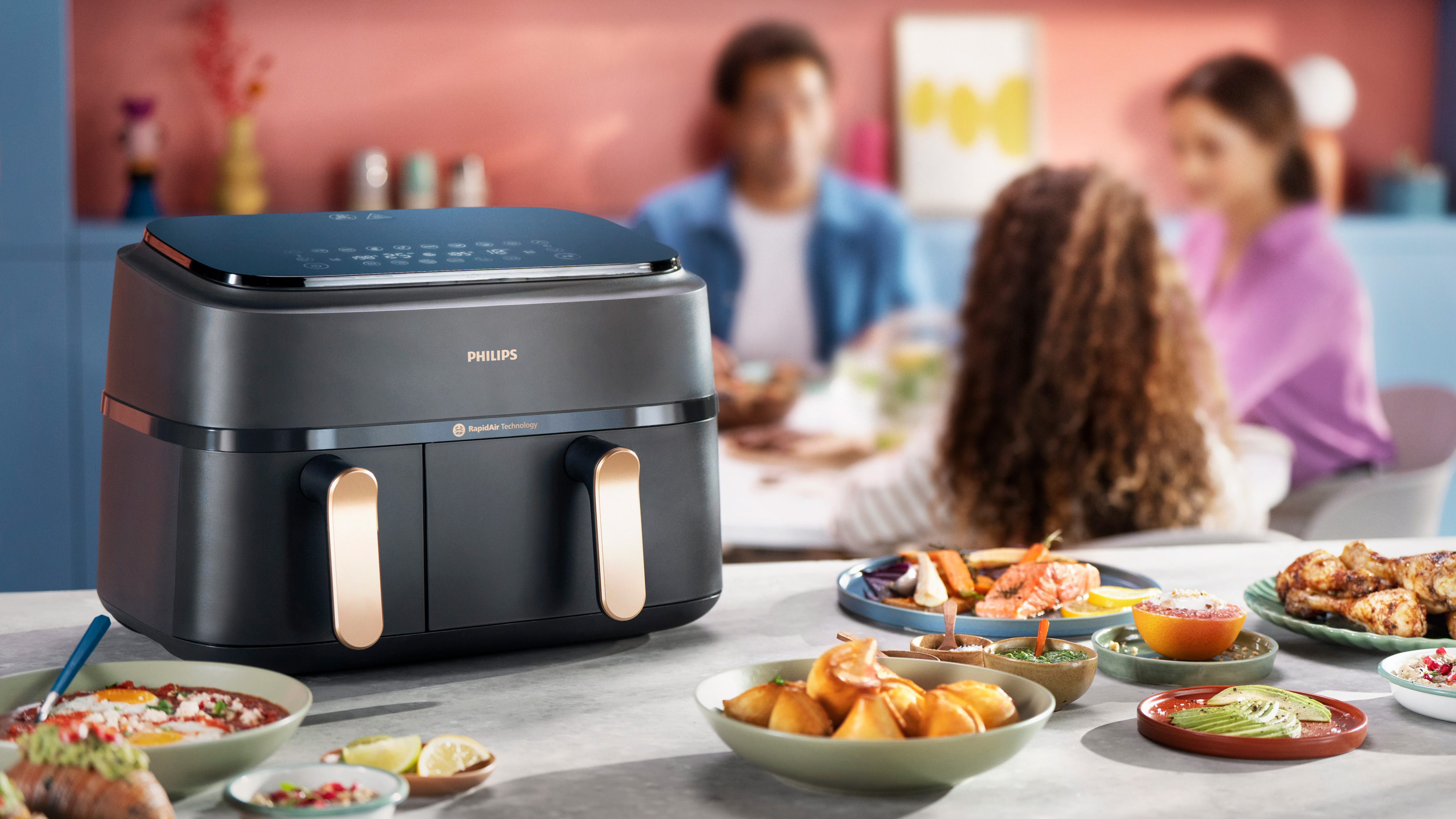 Doppelte Power: Der Philips Airfryer 3000 Series Dual Basket bringt ...
